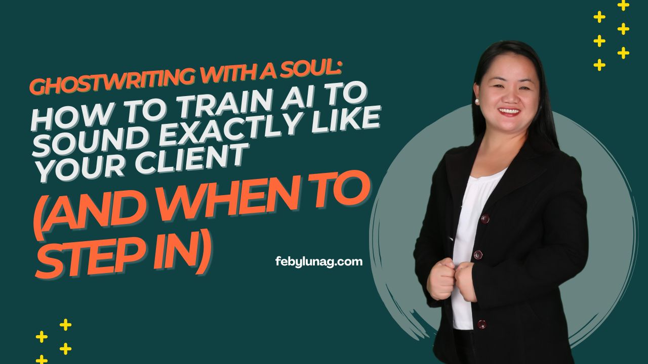 Ghostwriting with a Soul: How to Train AI to Sound Exactly Like Your ...